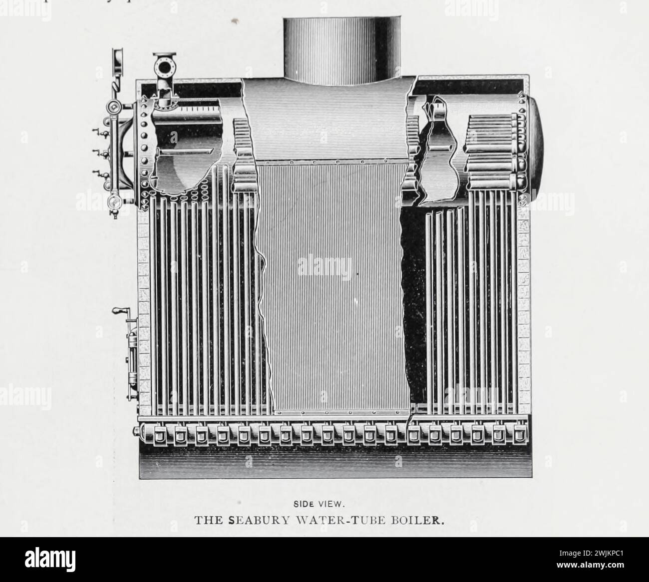 Water tube steam boilers hi-res stock photography and images - Alamy