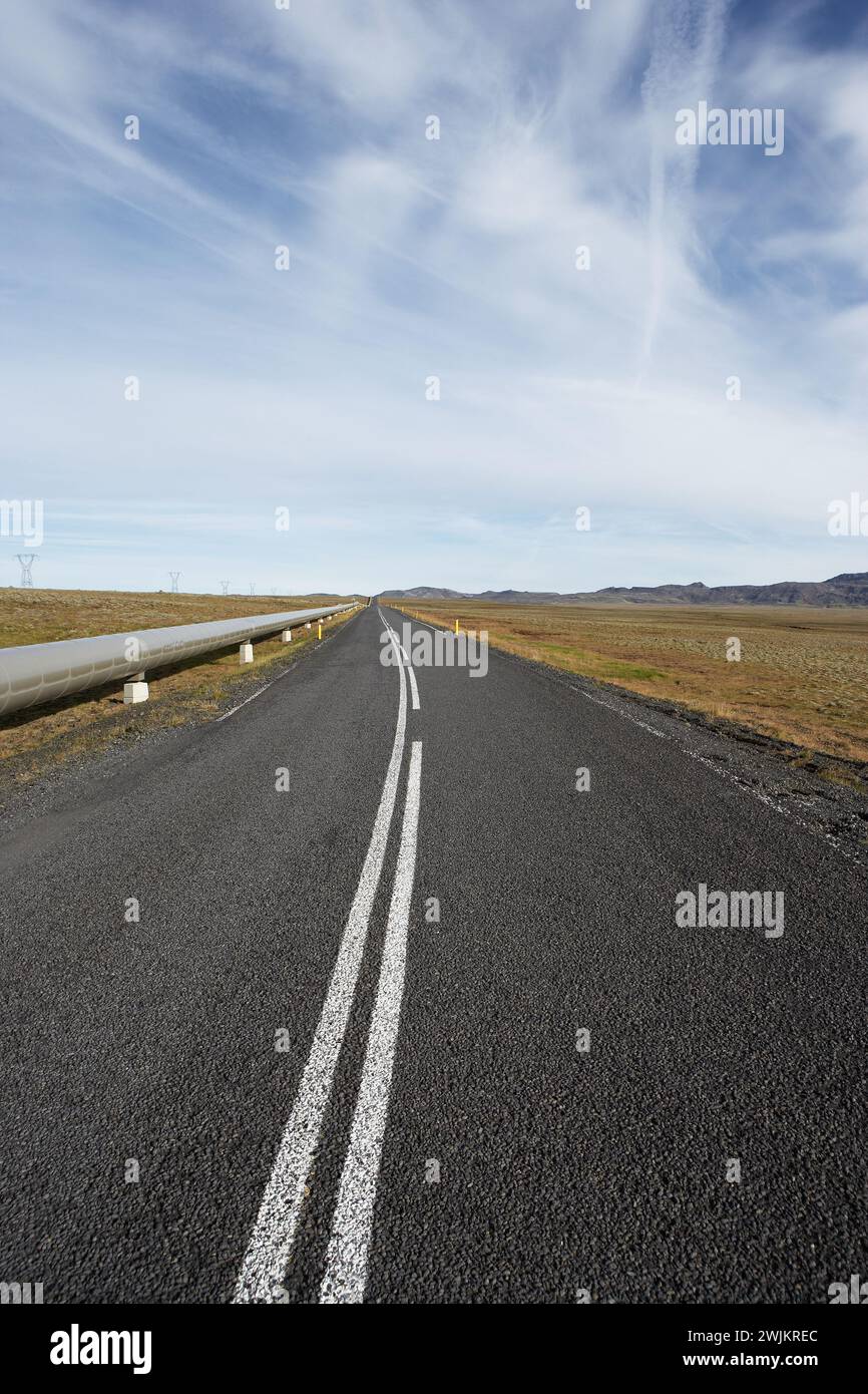 Pipeline road hi-res stock photography and images - Alamy