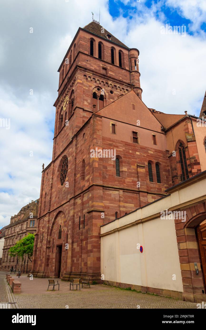 St. Thomas church in Strasbourg, France Stock Photo - Alamy
