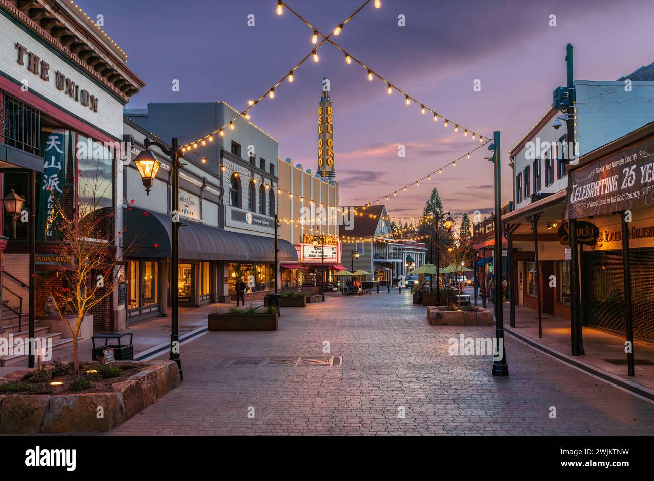Mill street grass valley hi-res stock photography and images - Alamy