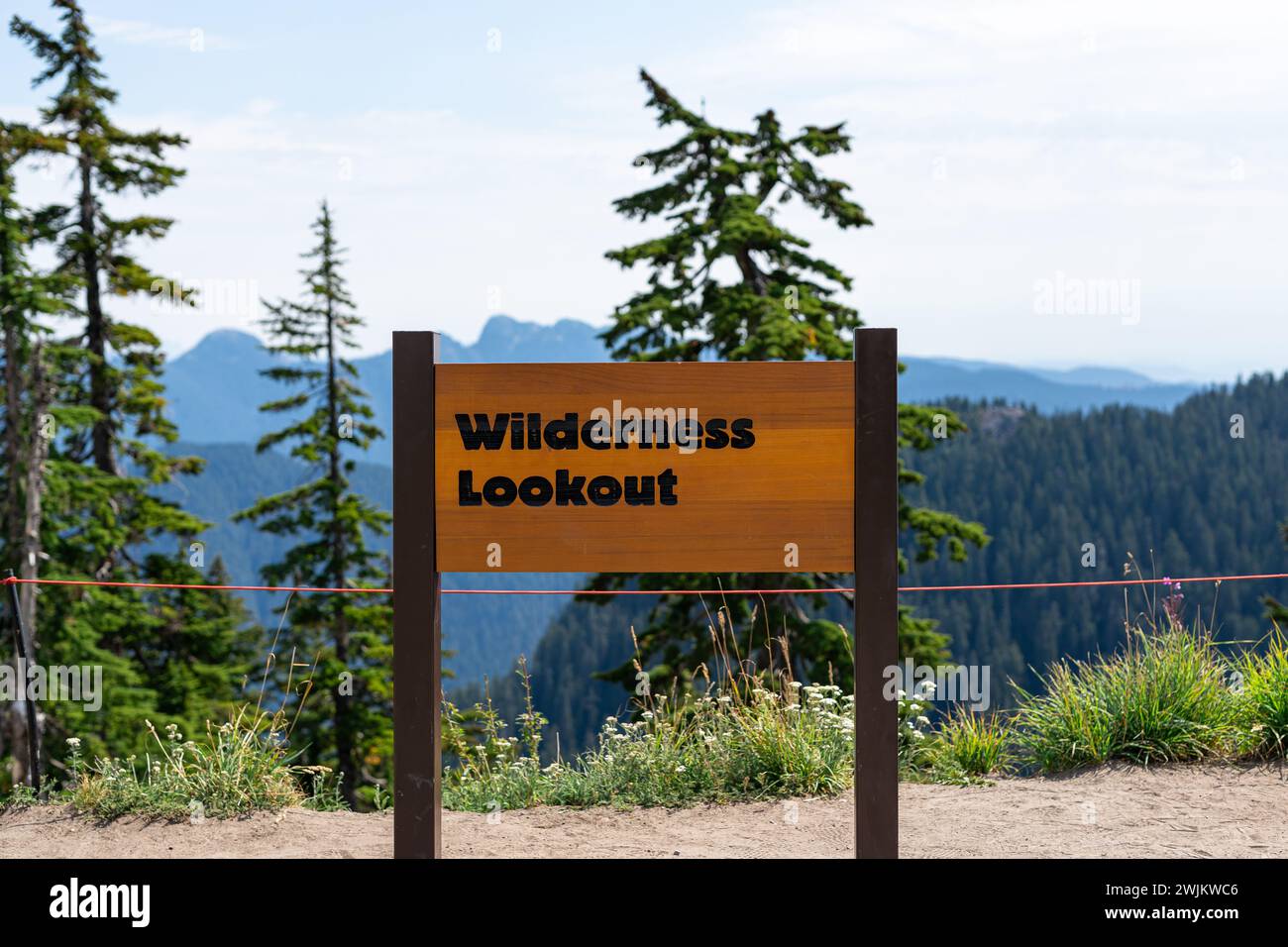 Wilderness sign hi-res stock photography and images - Alamy