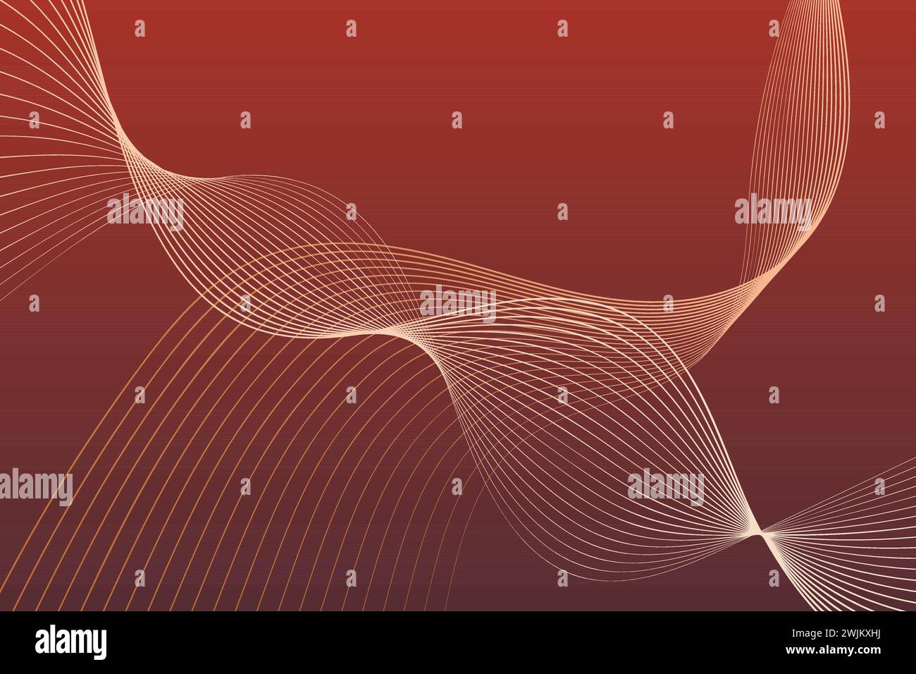 A Red Background With Intersecting White Lines Creates An Abstract