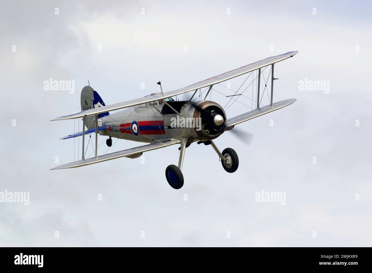 Gloster Gladiator, Mk2, G-GLAD, K7985, N5903, Shuttleworth Flying ...