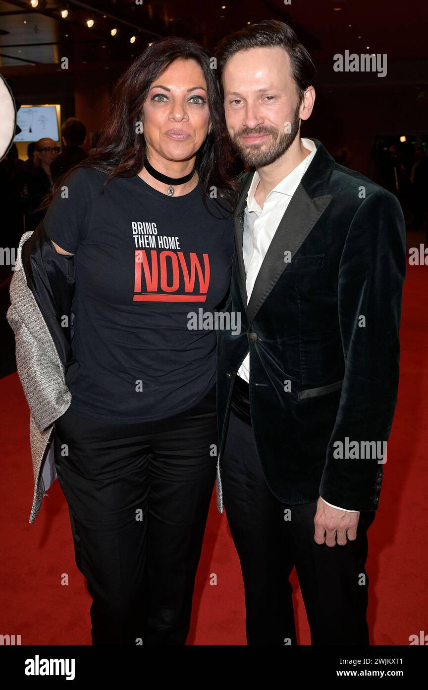 Alice Brauner und Franz Dinda bei der Festivaleröffnung und der ...