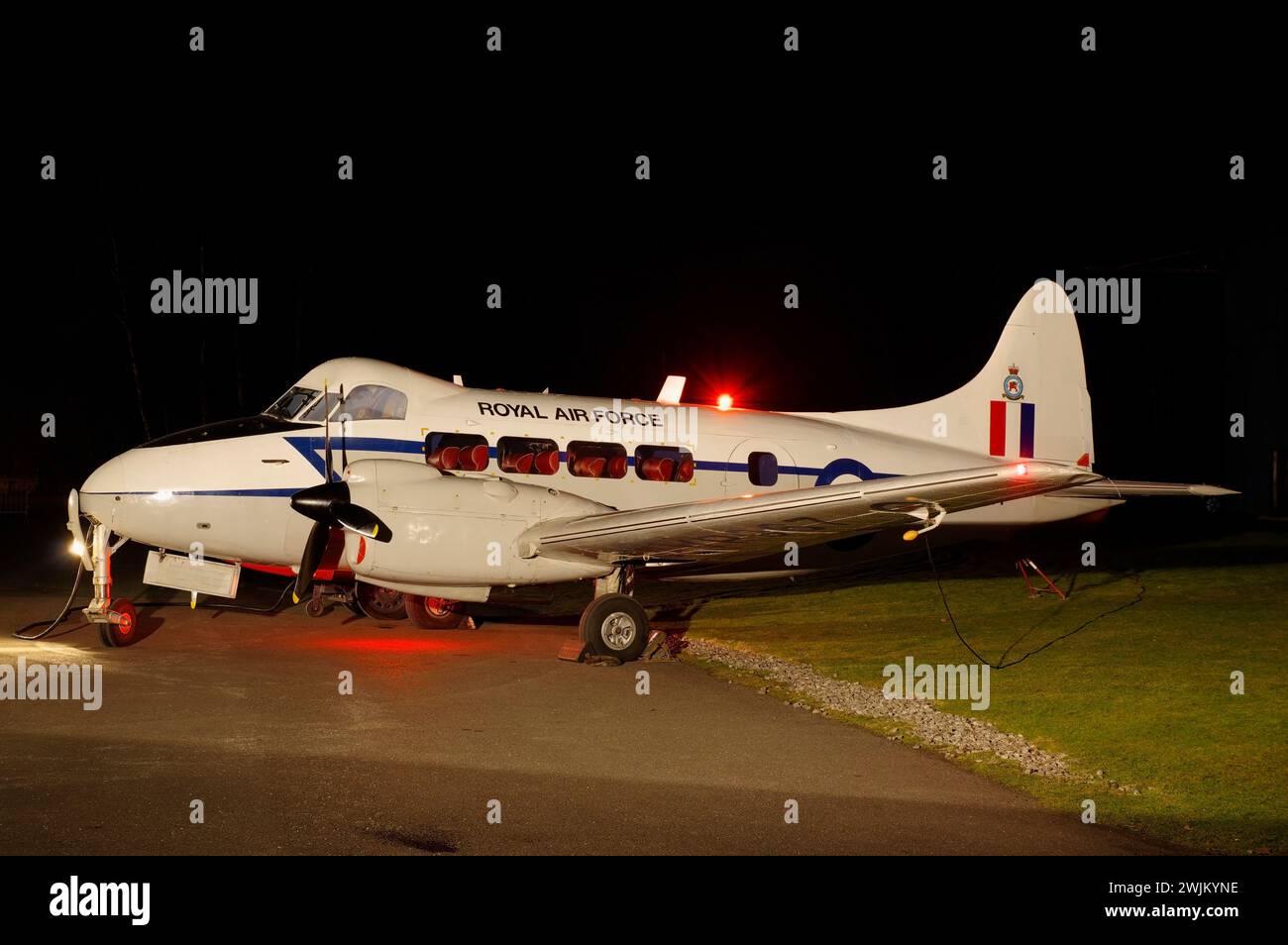 DH Devon, VP967, Yorkshire Air Museum, England, United Kingdom Stock ...