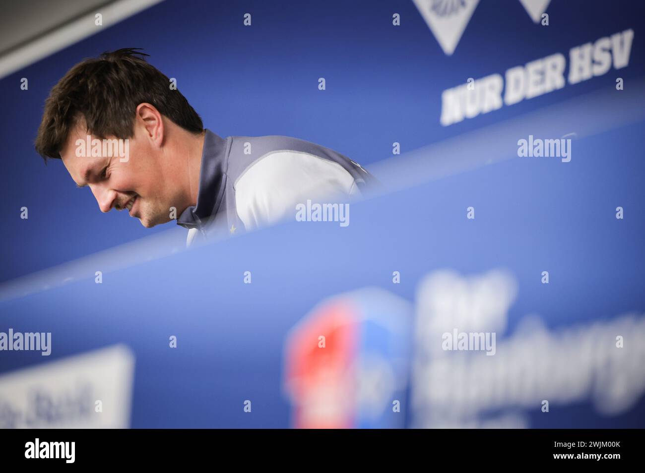 Hamburg, Germany. 16th Feb, 2024. Soccer: Bundesliga 2, press ...