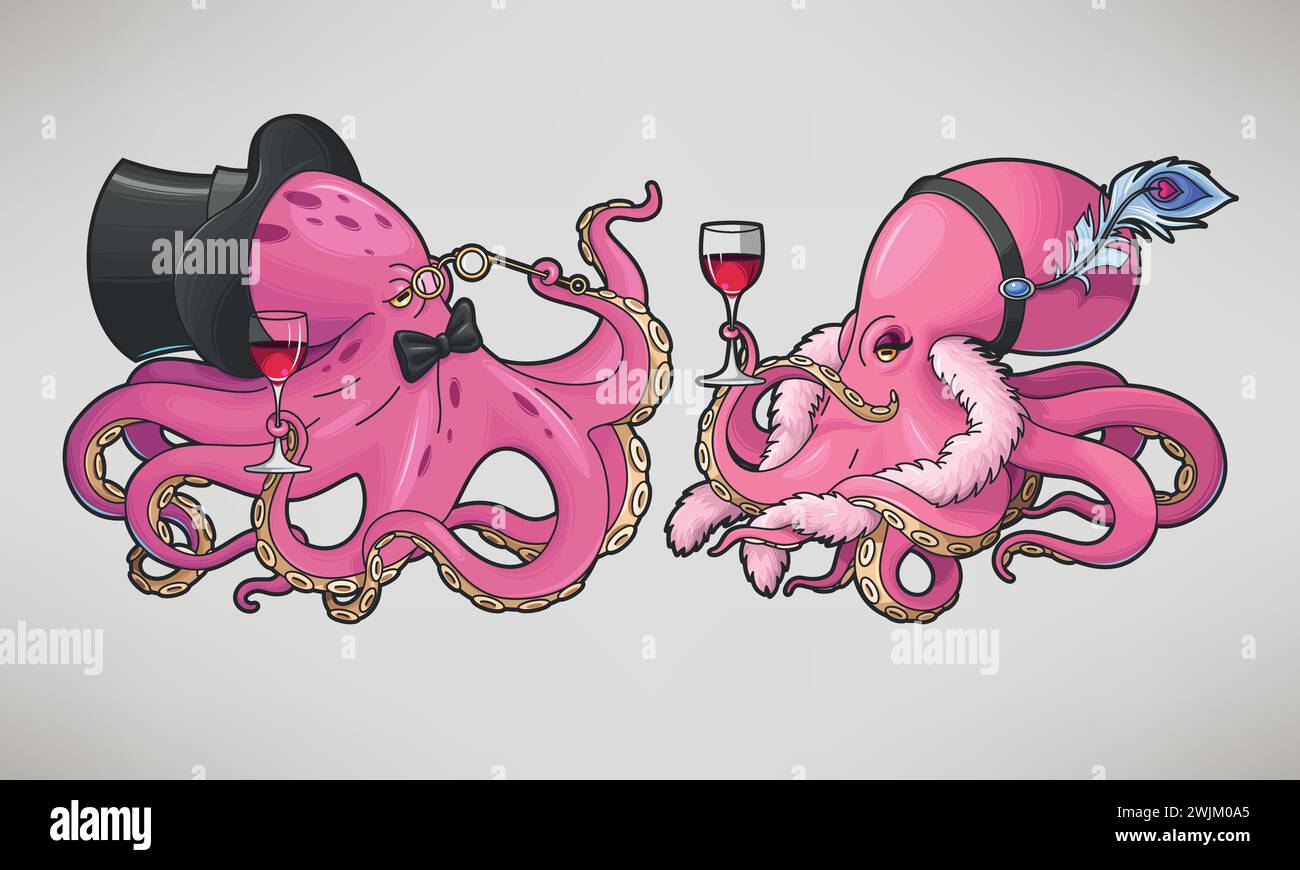 Retro costumes Stock Vector Images - Alamy