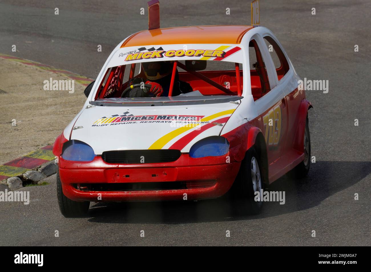 Banger Racing, Skegness, Race Circuit, Lincolnshire, England, United ...