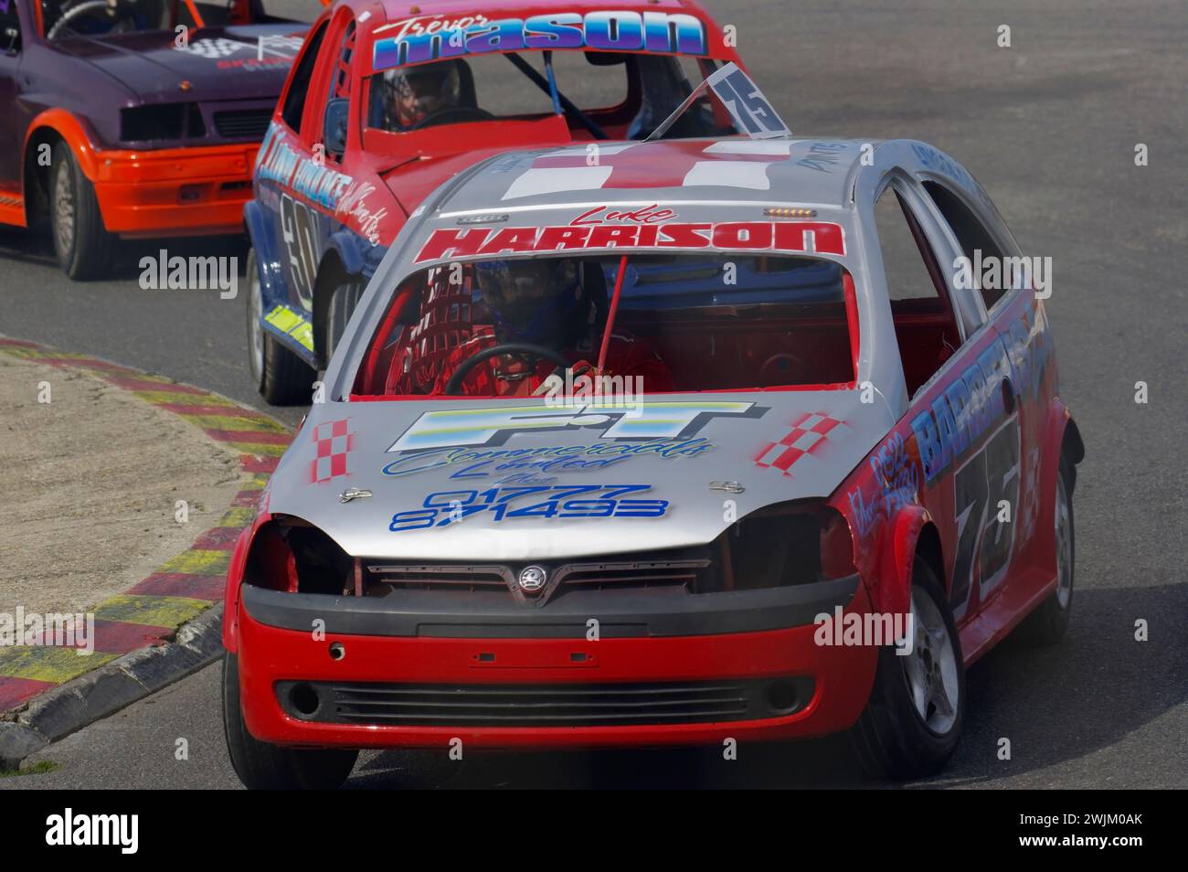 Banger Racing, Skegness, Race Circuit, Lincolnshire, England, United ...