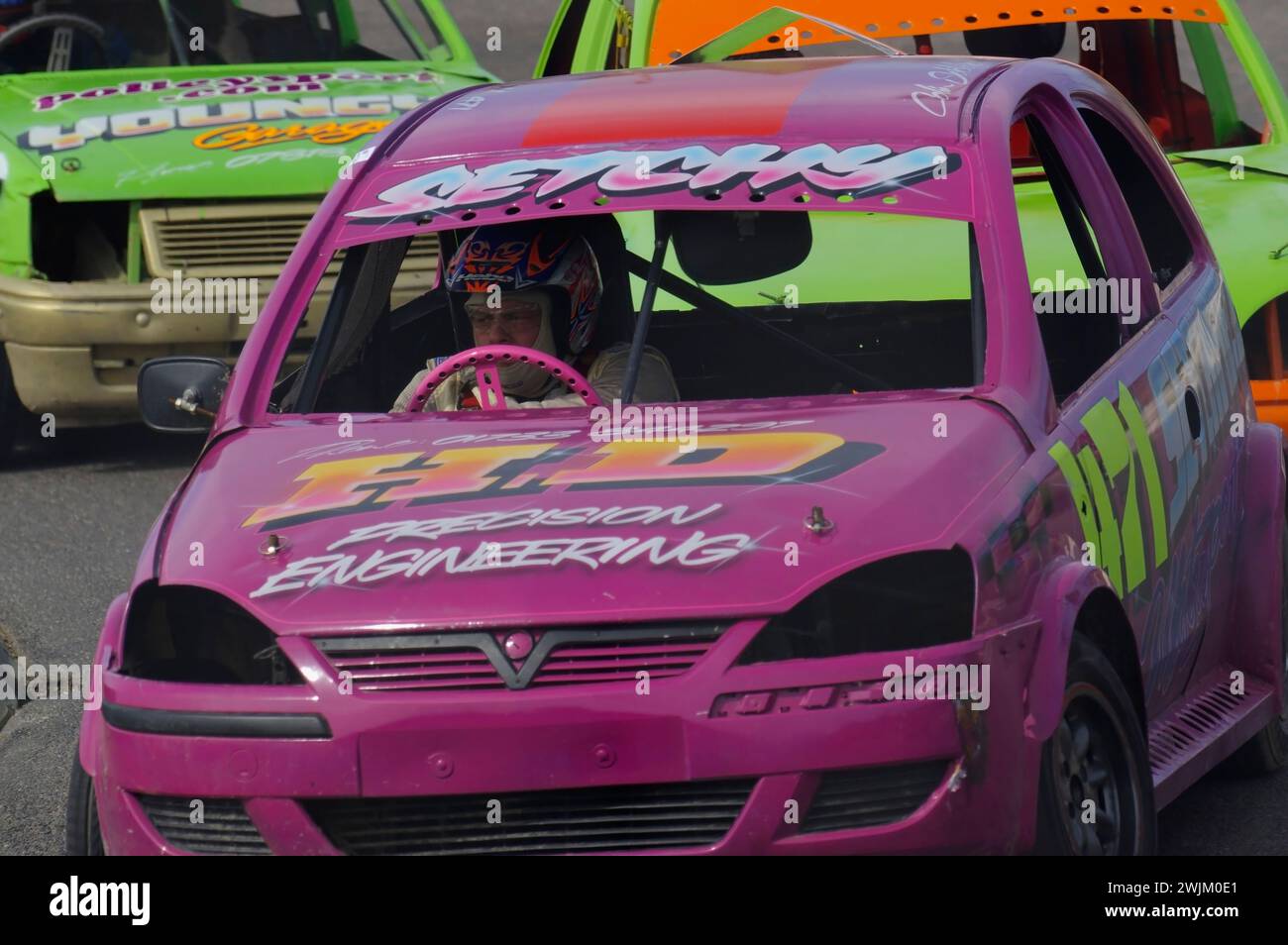 British banger race hi-res stock photography and images - Alamy