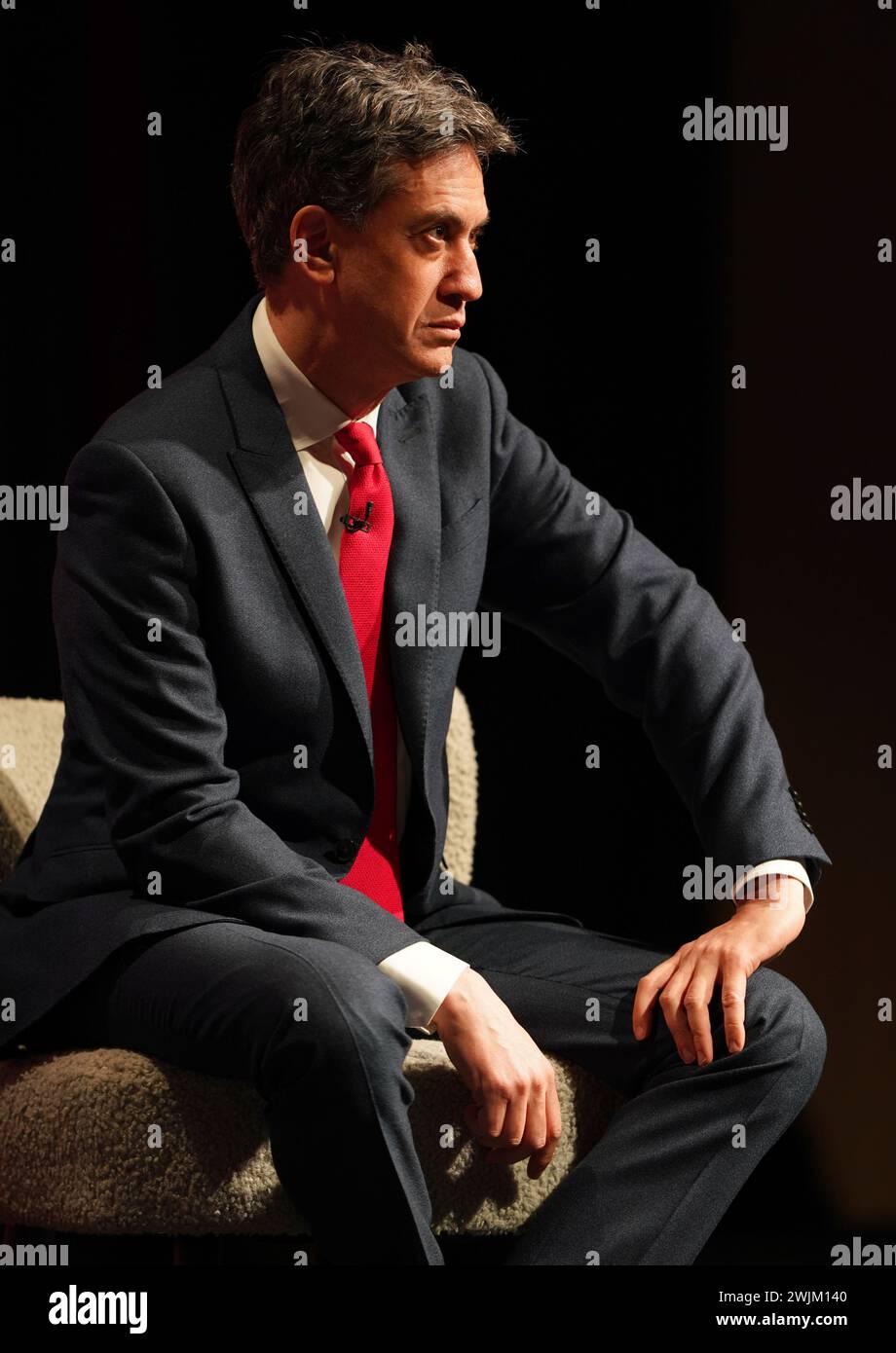 Ed Miliband , Shadow Secretary of State of Climate Change and Net Zero ...