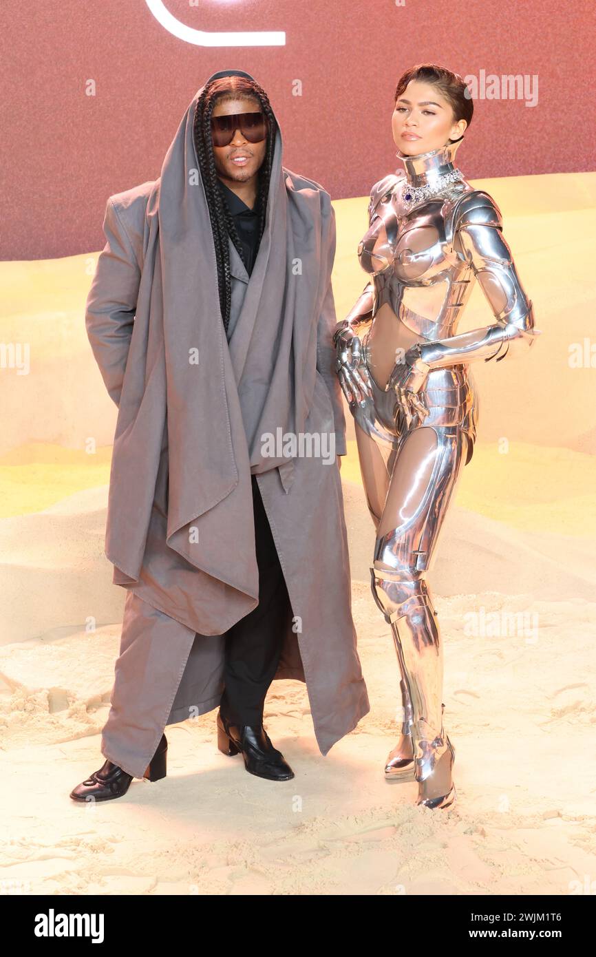 Zendaya and Law Roach, Warner Bros. Pictures & Legendary Present the World Premiere of Dune ...
