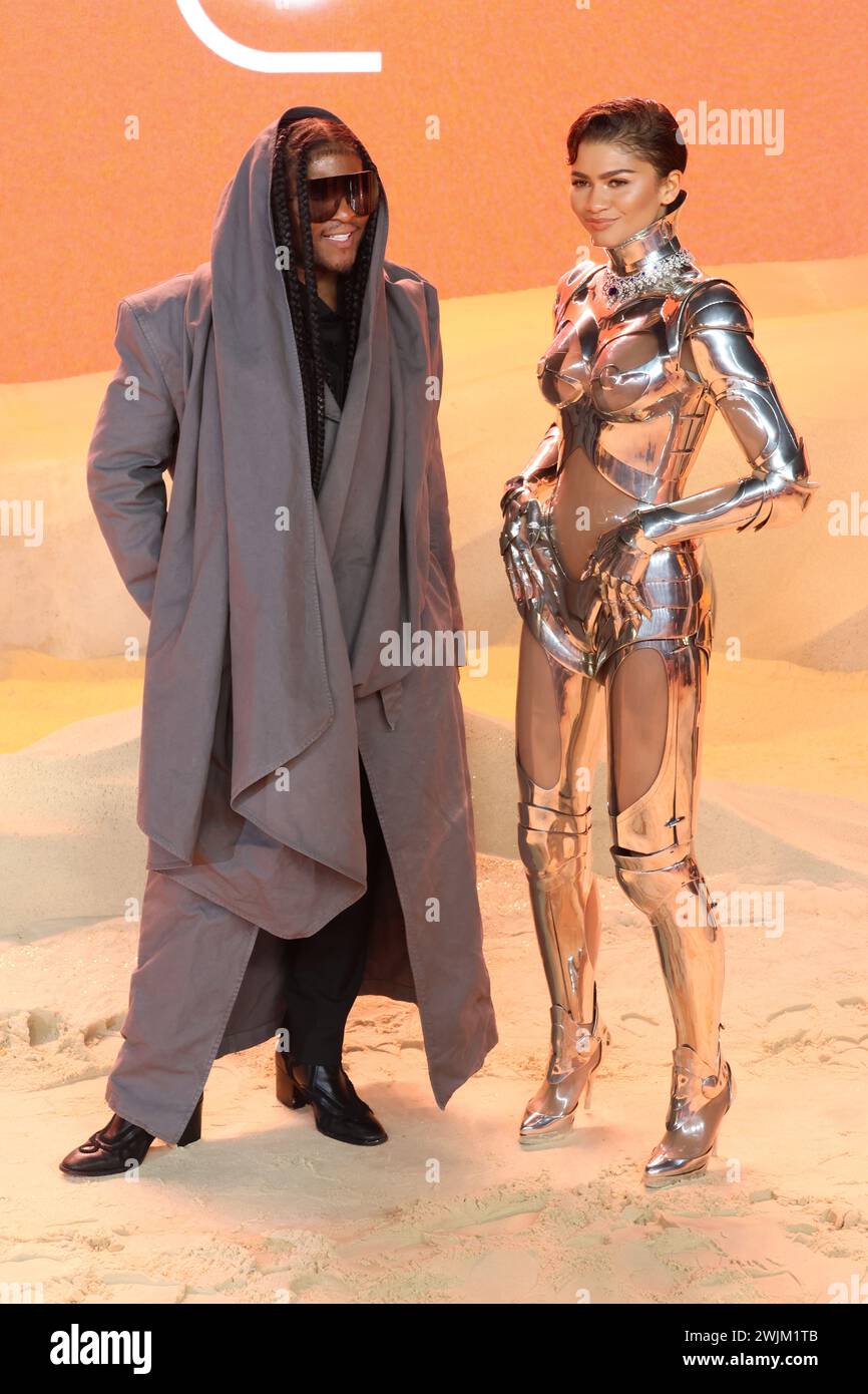 Zendaya and Law Roach, Warner Bros. Pictures & Legendary Present the World Premiere of Dune ...