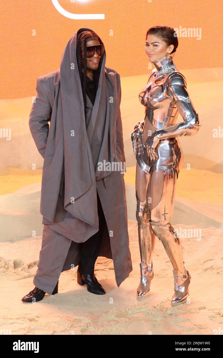 Zendaya and Law Roach, Warner Bros. Pictures & Legendary Present the World Premiere of Dune ...