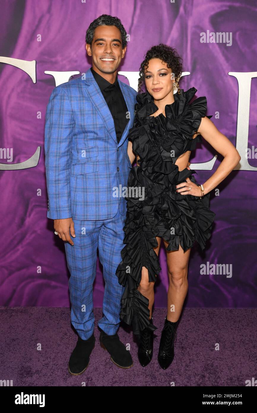 New York, USA. 15th Feb, 2024. Nick Sagar attending Tyler Perry's Mea ...