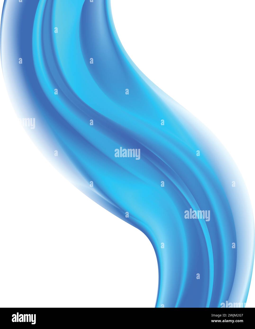 Abstract blurred blue flow background Stock Vector Image & Art - Alamy