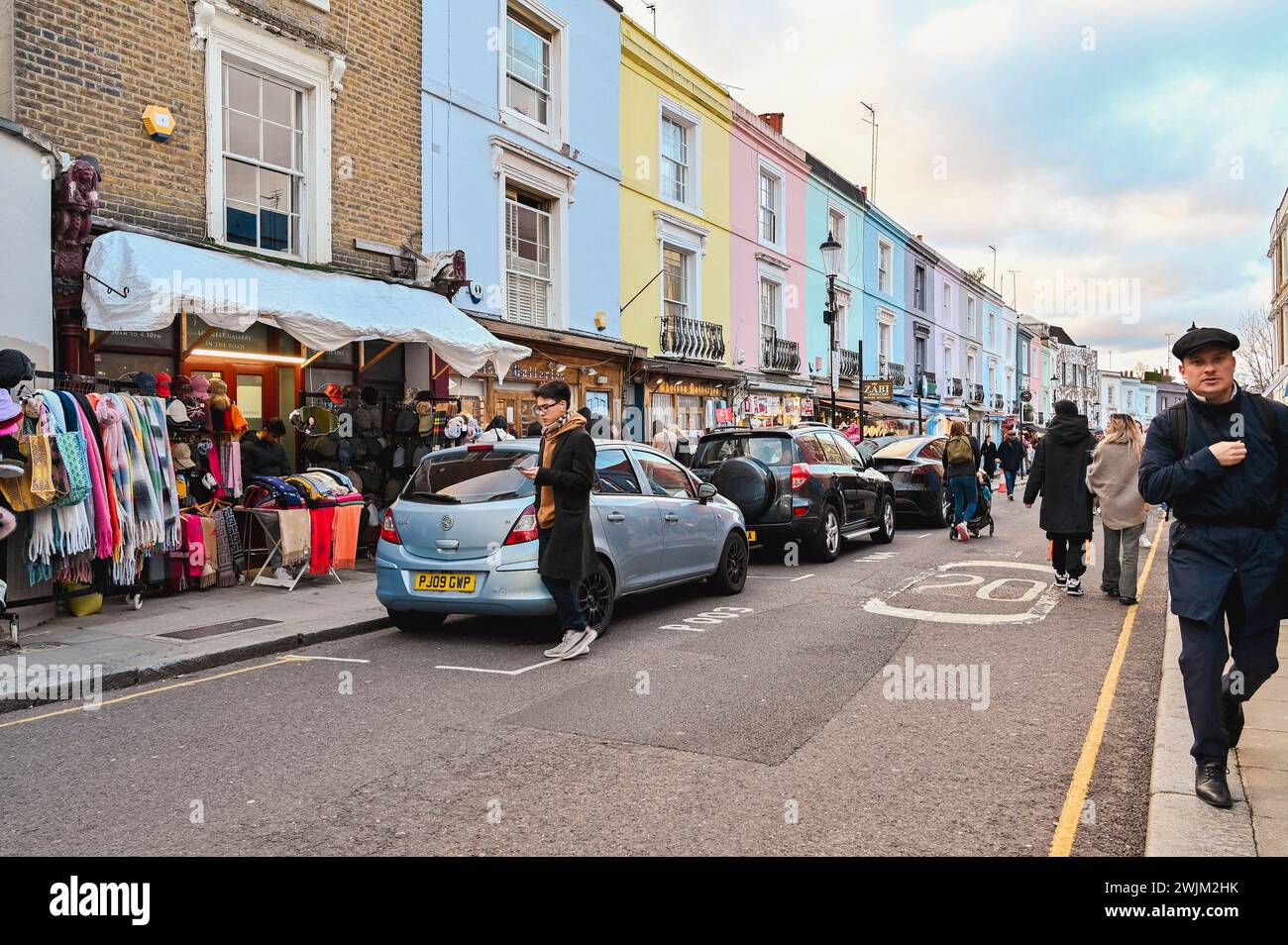 Portobello Road Market, London Stock Photo - Alamy