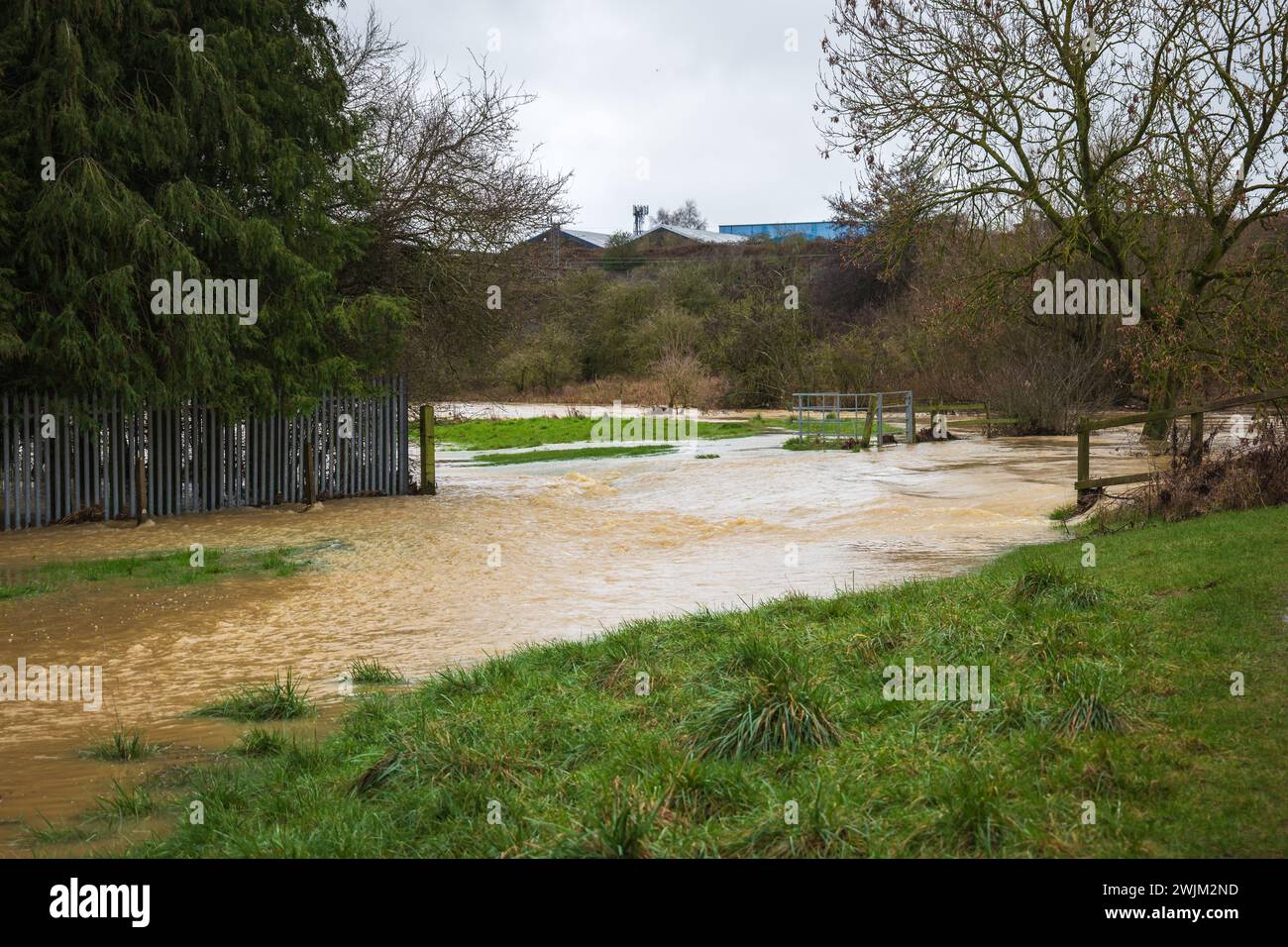 River nene northampton flooding hi-res stock photography and images - Alamy