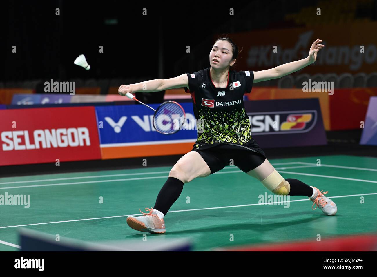 Shah Alam, Malaysia. 16th Feb, 2024. Nidaira Natsuki of Japan competes ...