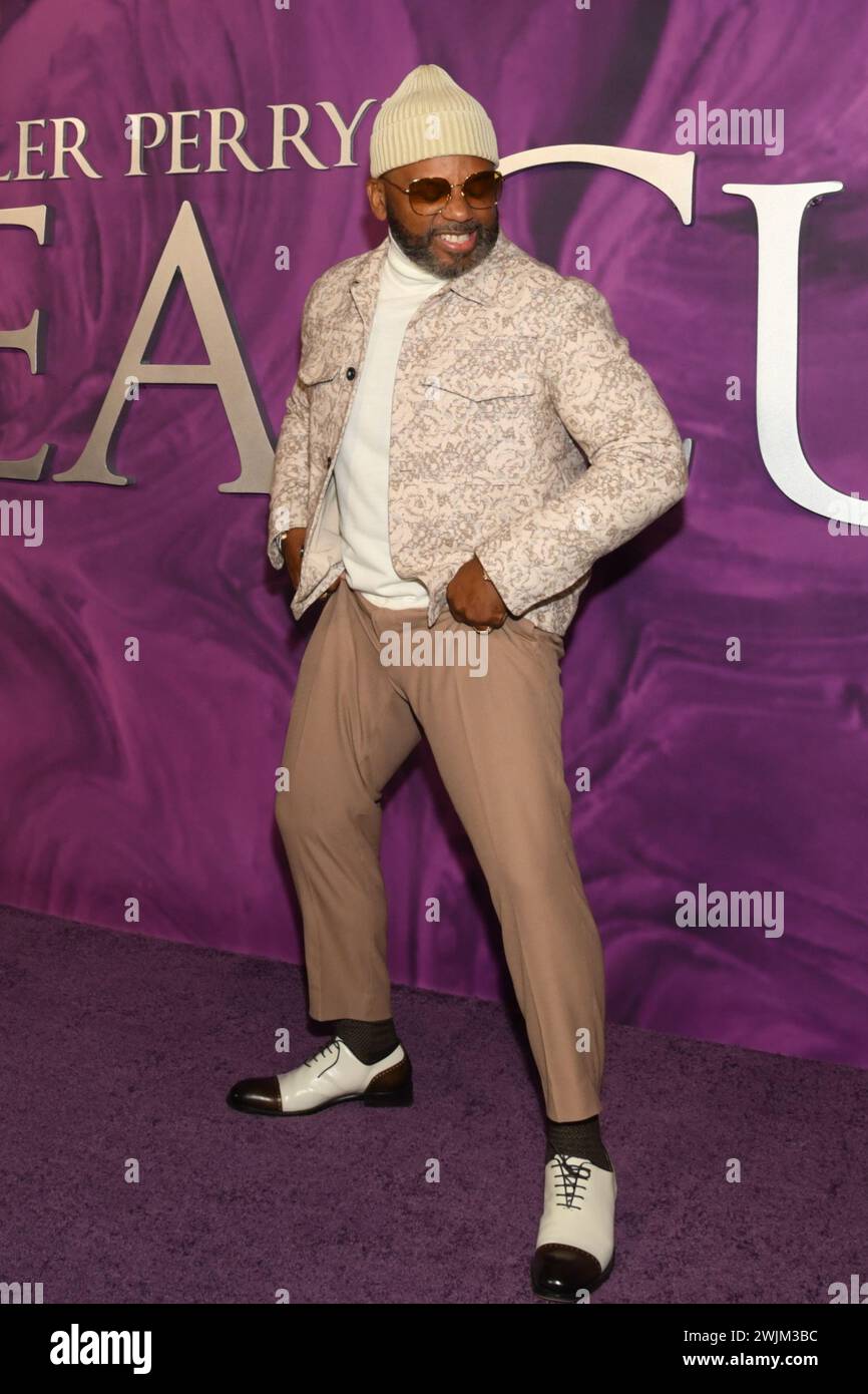 New York, USA. 15th Feb, 2024. Carl Anthony Payne II attending Tyler ...