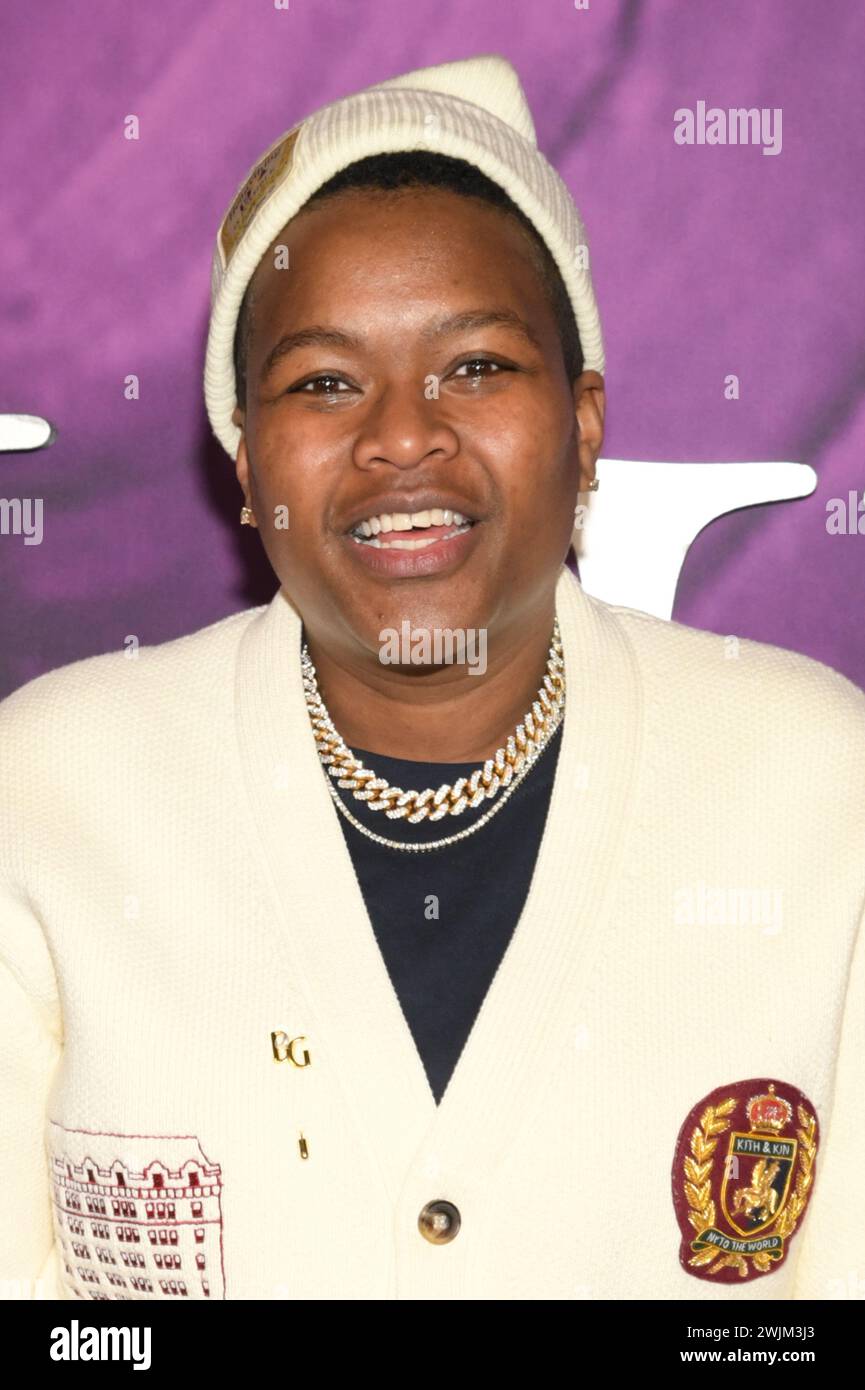 New York, USA. 15th Feb, 2024. Sam Jay attending Tyler Perry's Mea ...
