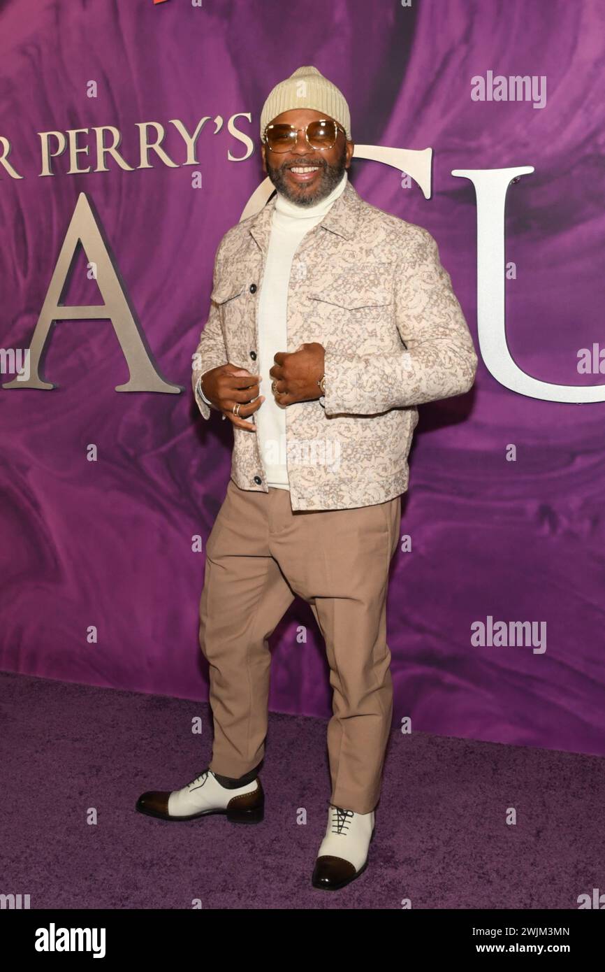 New York, USA. 15th Feb, 2024. Carl Anthony Payne II attending Tyler ...