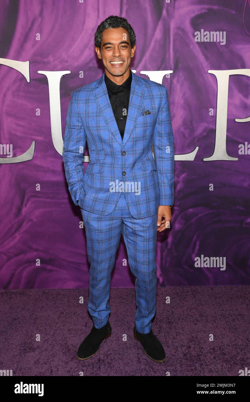 New York, USA. 15th Feb, 2024. Nick Sagar attending Tyler Perry's Mea ...