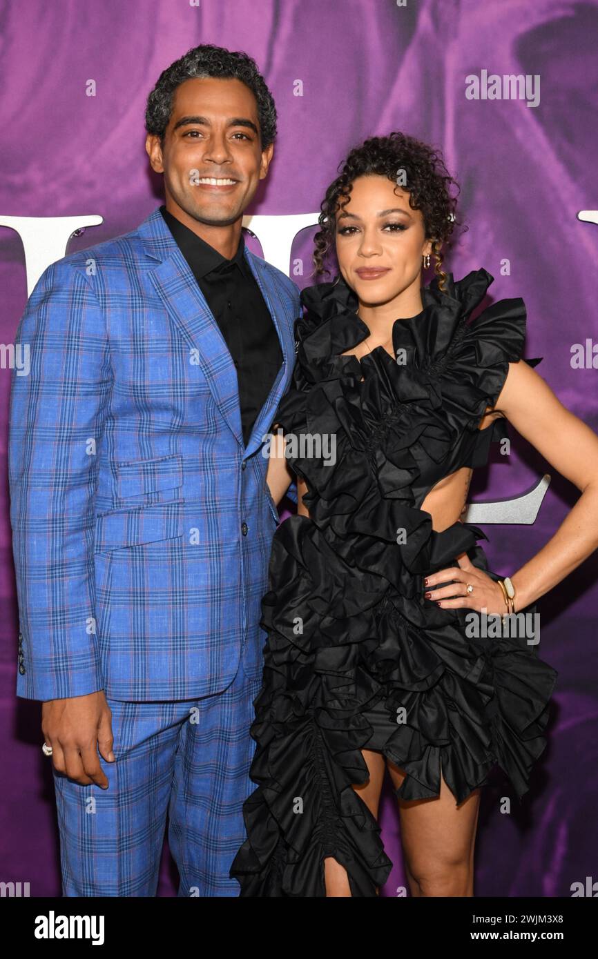 New York, USA. 15th Feb, 2024. Nick Sagar attending Tyler Perry's Mea ...