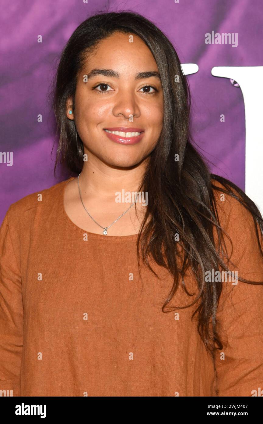 New York, USA. 15th Feb, 2024. Amanda Jones attending Tyler Perry's Mea ...