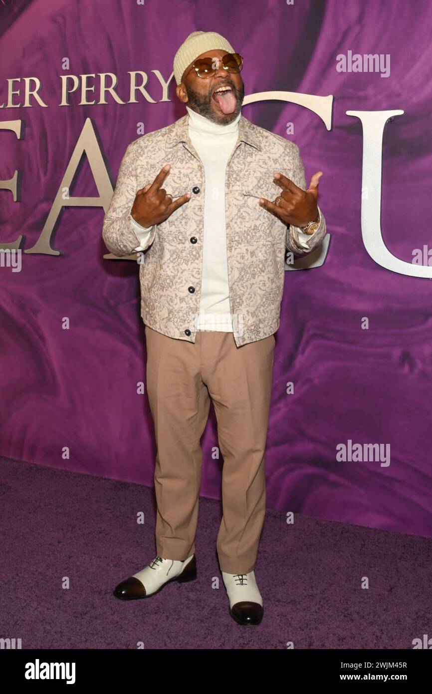 New York, USA. 15th Feb, 2024. Carl Anthony Payne II attending Tyler ...