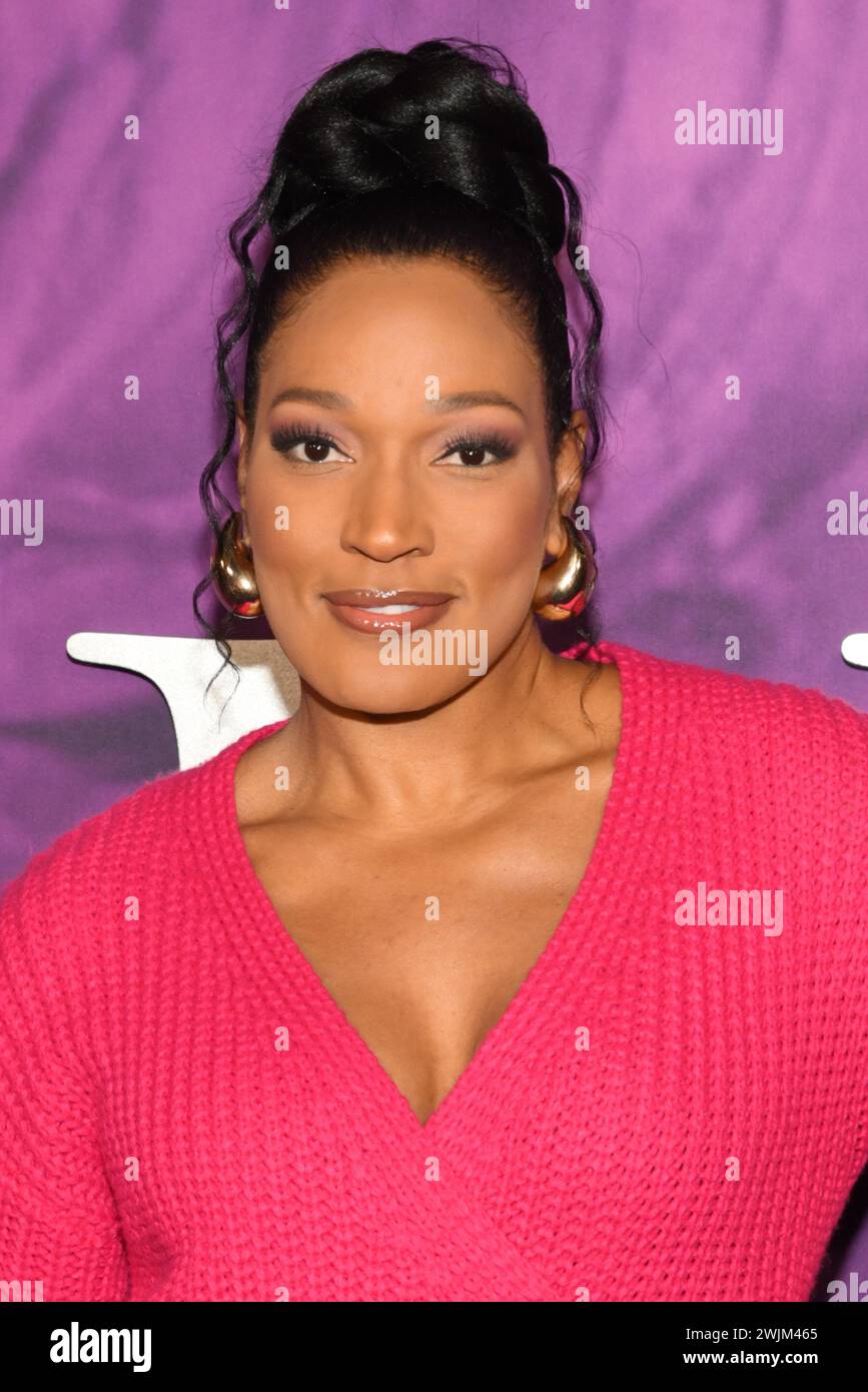 New York, USA. 15th Feb, 2024. Kron Moore attending Tyler Perry's Mea ...