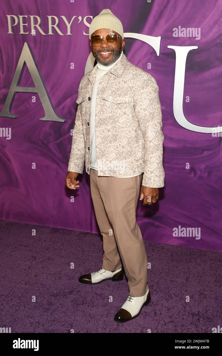 Carl Anthony Payne II attending Tyler Perry's Mea Culpa film premiere ...