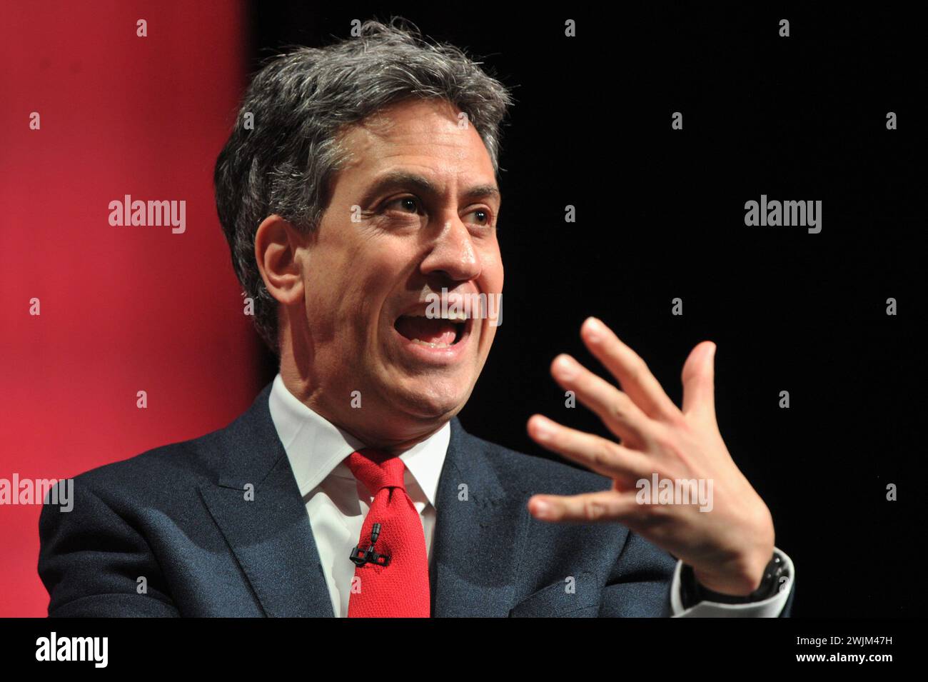 Glasgow Scotland, UK 16/02/2024, . Ed Miliband Shadow Secretary of ...