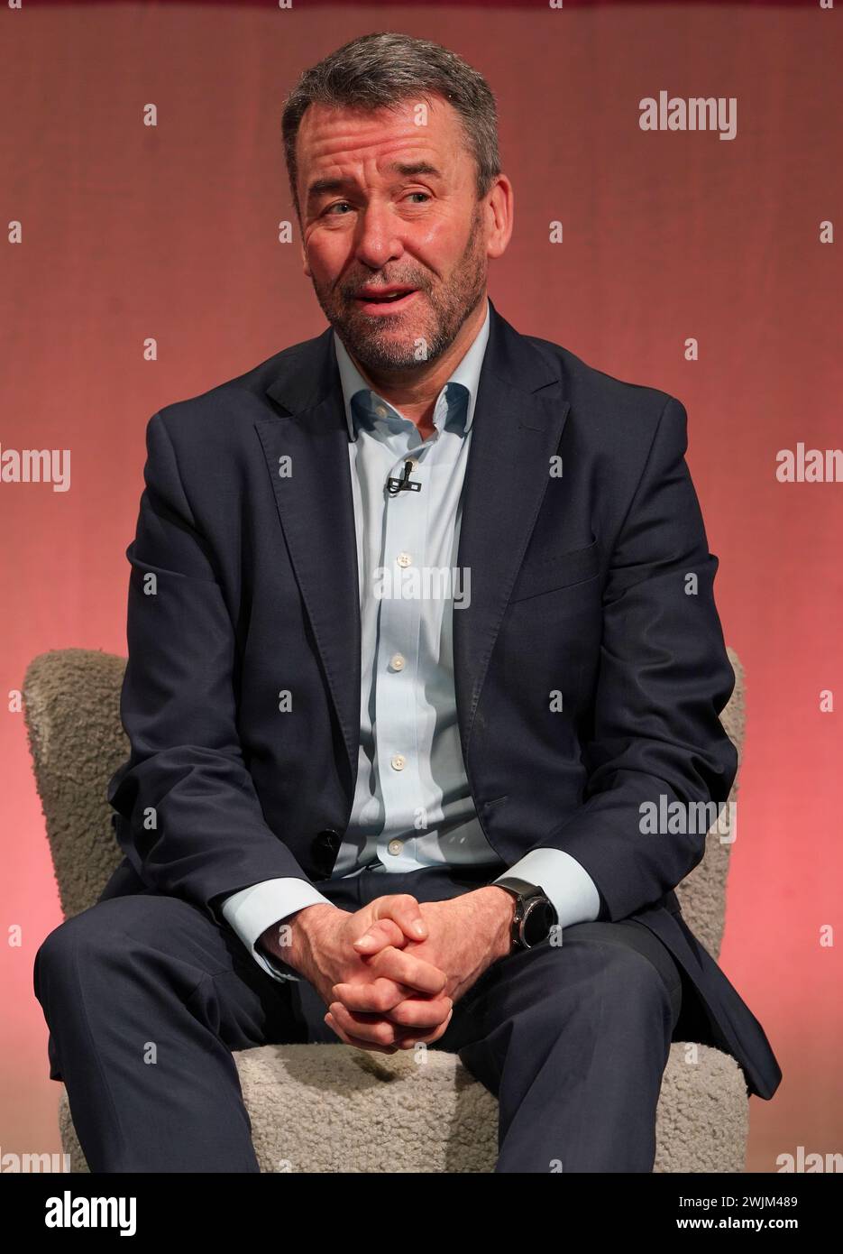 Mark Wild OBE, CEO of Scottish Gas Networks(SGN) speaking during the ...