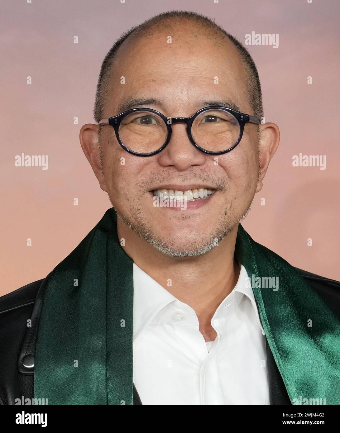 Los Angeles, USA. 15th Feb, 2024. James Sie arrives at the Netflix's ...