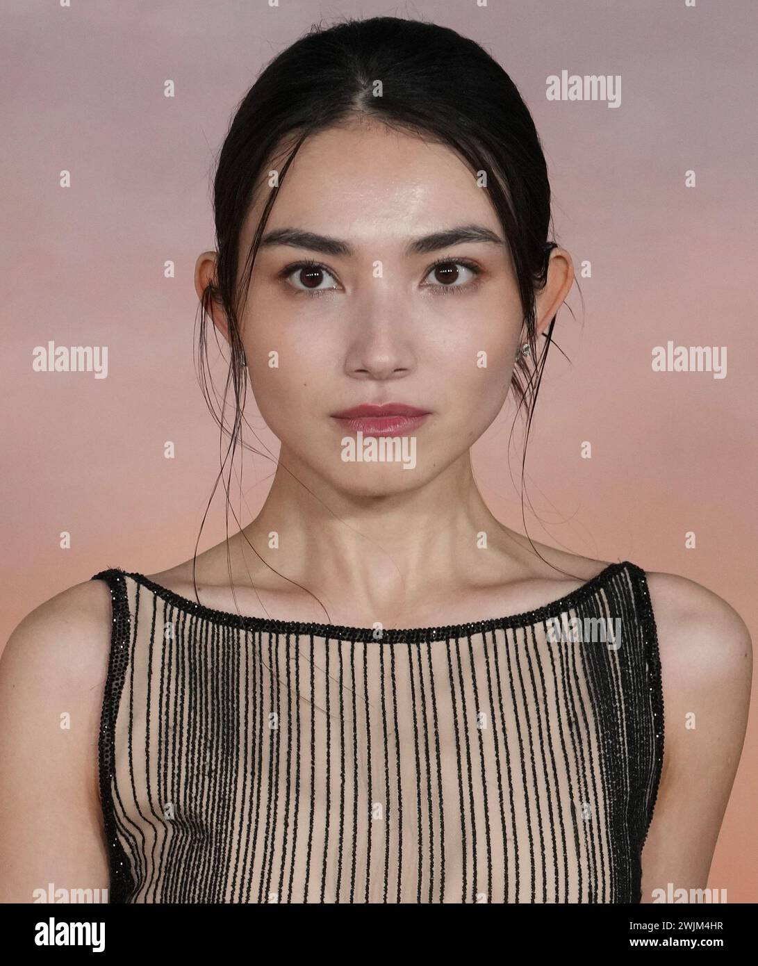 Los Angeles, USA. 15th Feb, 2024. Maria Zhang arrives at the Netflix's AVATAR: THE LAST ...