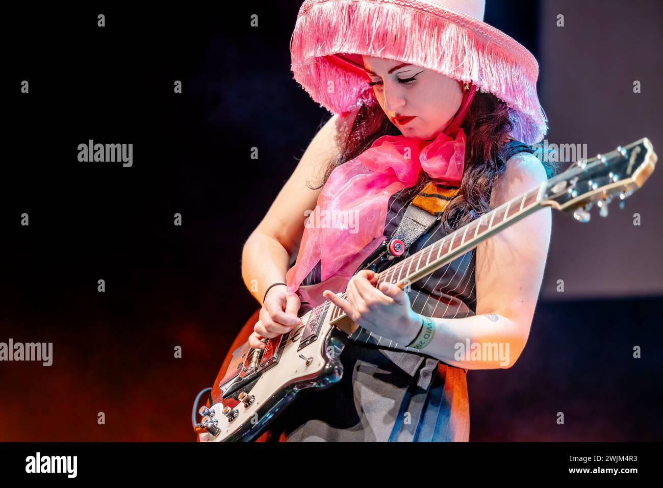 HMS Morris performing at Transform 2024 in Aberystwyth Arts Centre on ...