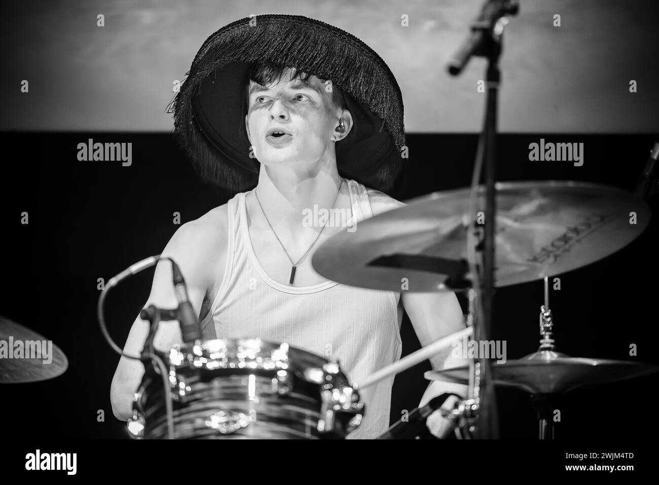 HMS Morris performing at Transform 2024 in Aberystwyth Arts Centre on ...