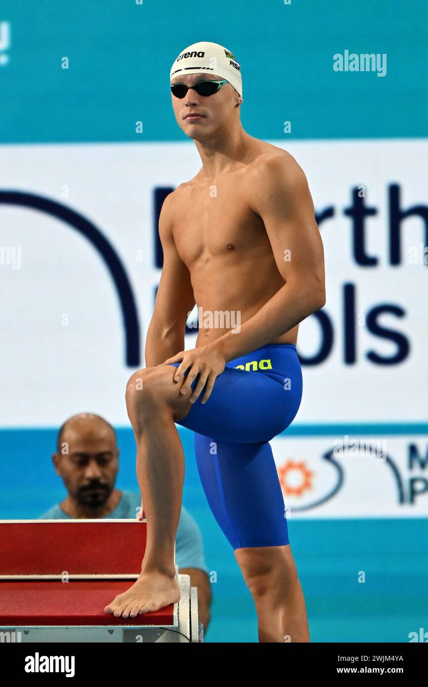 Doha, Qat. 16th Feb, 2024. Matt Sates from RSA in action at World ...