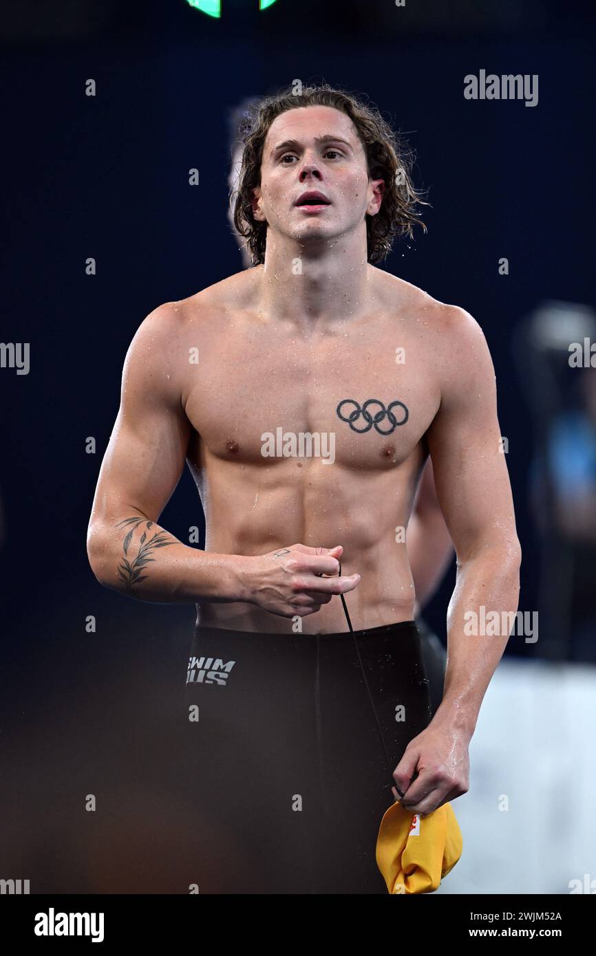 Doha, Qat. 16th Feb, 2024. Isaac Cooper from Australia in action at ...