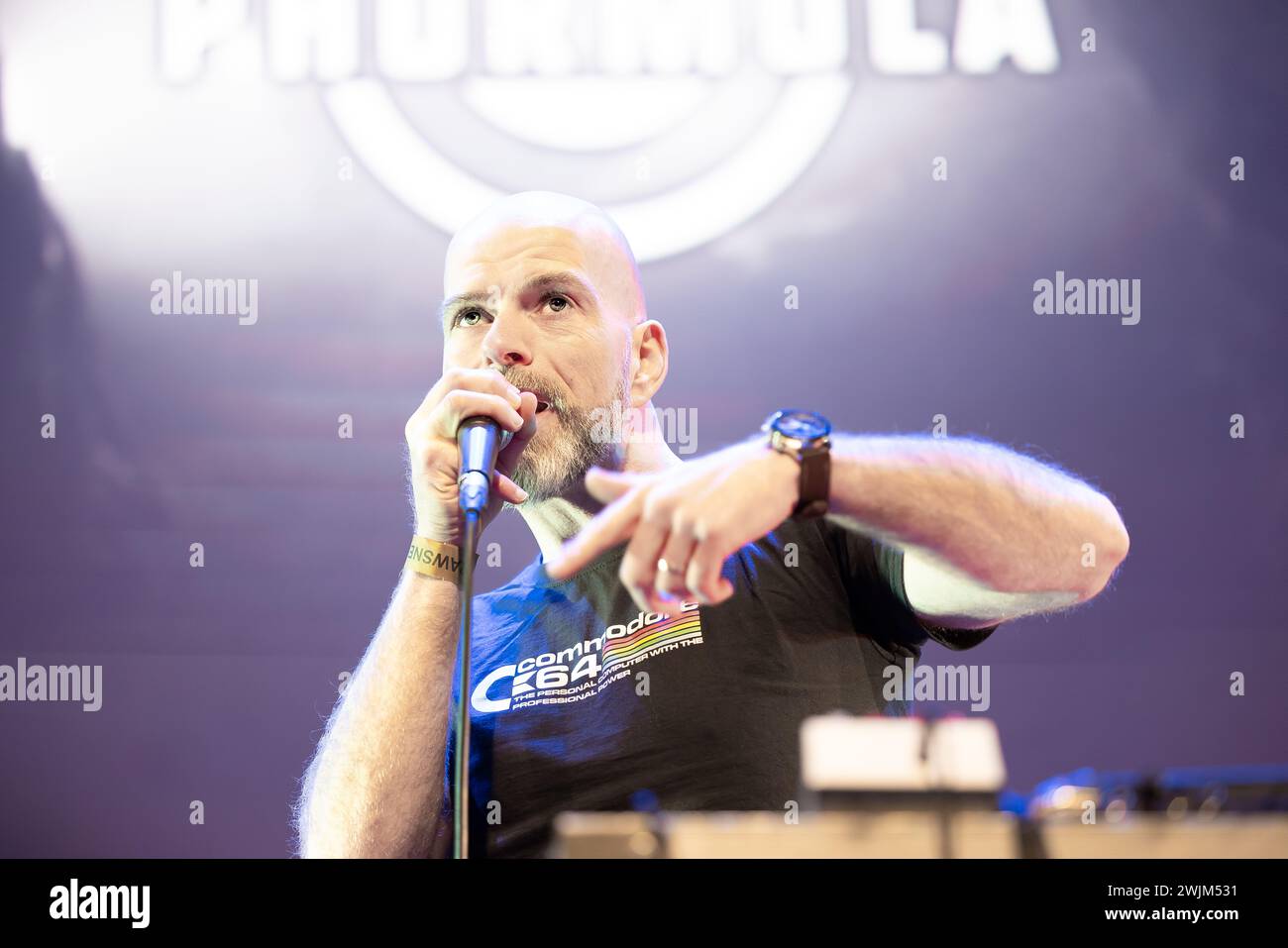 Mr Phormula performing at Transform 2024 in Aberystwyth Arts Centre on ...