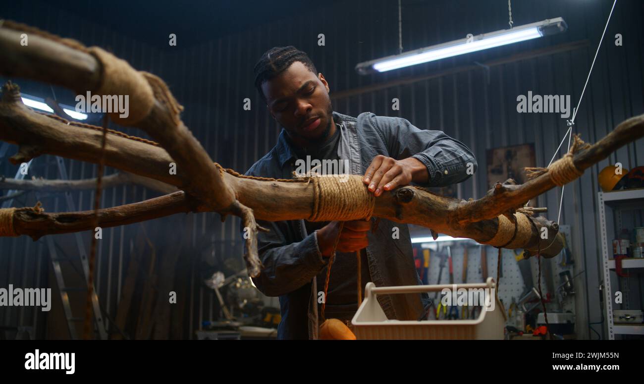 African craftsman carpenter works in hi-res stock photography and ...