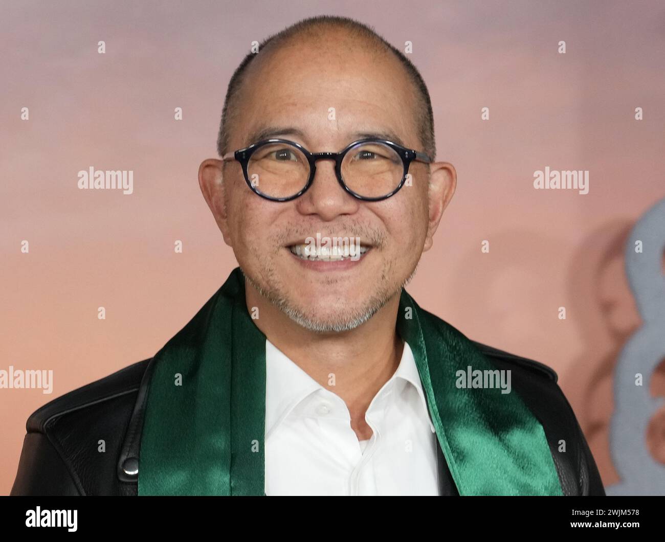 Los Angeles, USA. 15th Feb, 2024. James Sie arrives at the Netflix's ...