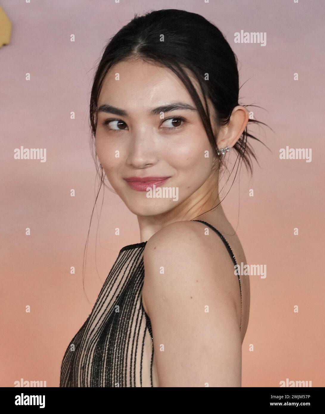 Los Angeles, USA. 15th Feb, 2024. Maria Zhang arrives at the Netflix's AVATAR: THE LAST ...