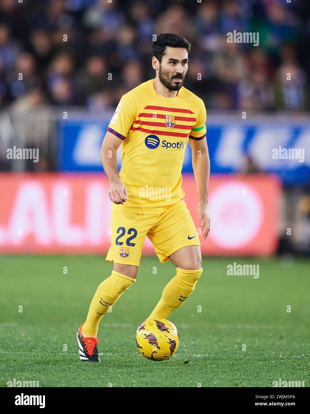 Ilkay Gundogan of FC Barcelona in action during the LaLiga EA Sports ...