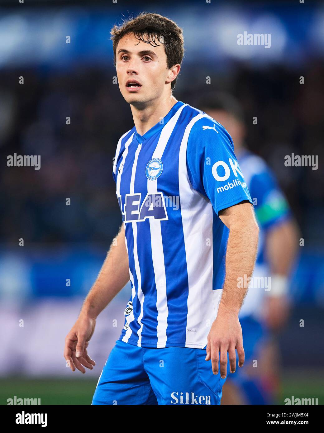 Ander Guevara of Deportivo Alaves looks on during the LaLiga EA Sports ...
