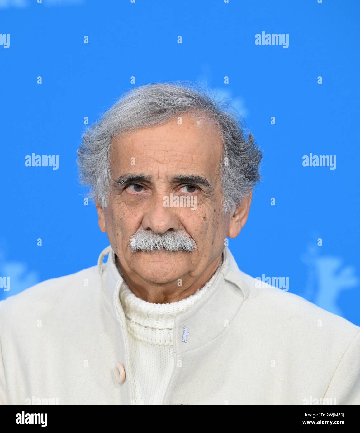 Berlin, Germany. 16th Feb, 2024. Actor Esmail Mehrabi, photographed ...