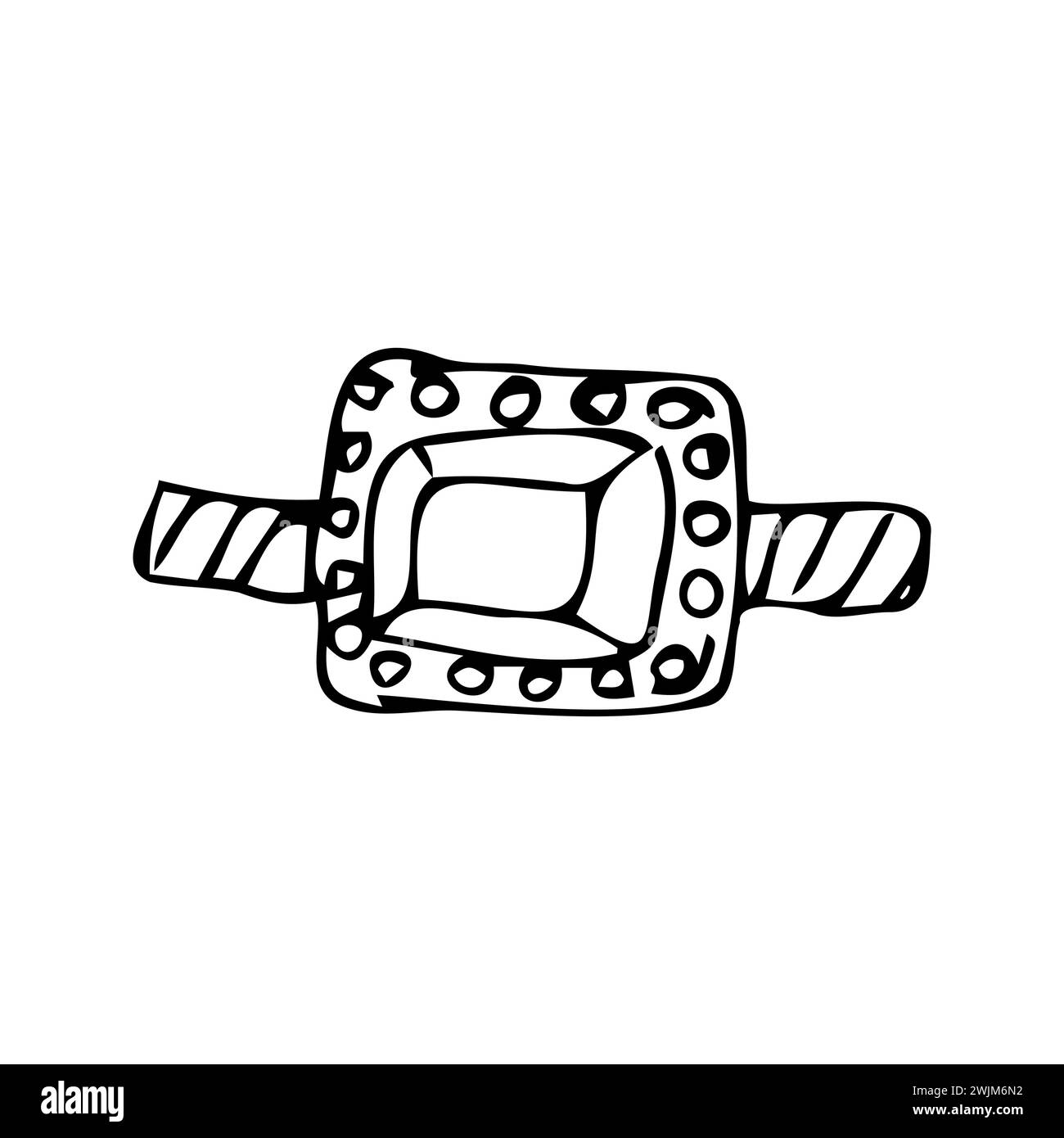 Sketch of diamond wedding ring for men outline isolated. Vector ... Sketch of diamond wedding ring for men outline isolated. Vector ...