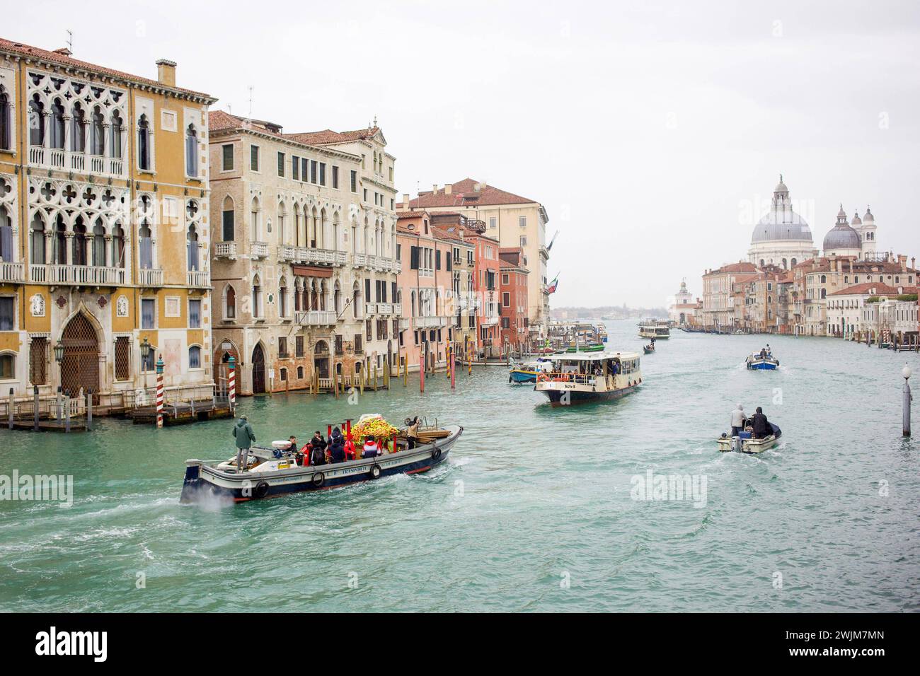 Venedig hochwasser touristen hi-res stock photography and images - Alamy