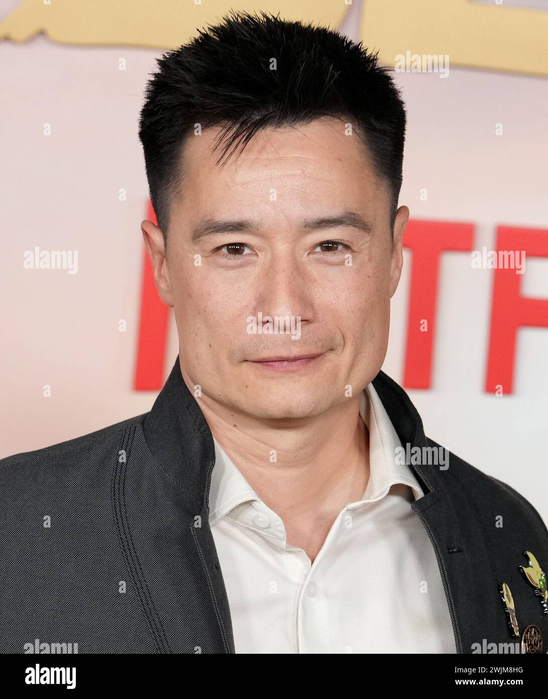 Los Angeles, USA. 15th Feb, 2024. Matt Yang King at the Netflix's ...